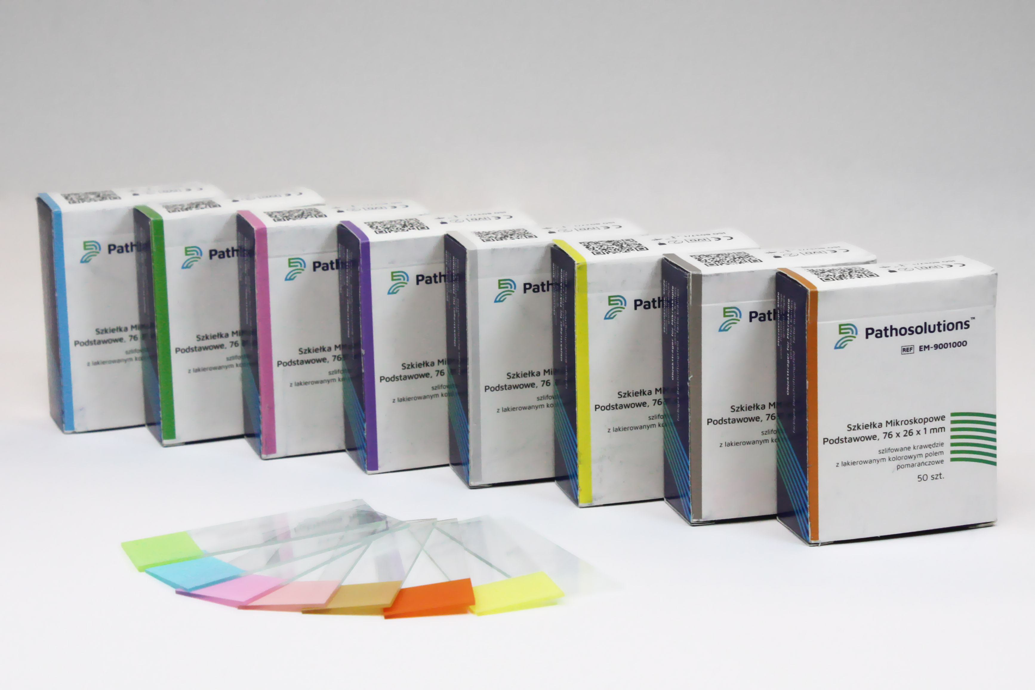 SZKIEŁKA PODSTAWOWE PATHOSOLUTIONS Z KOLOROWYM POLEM DO OPISU